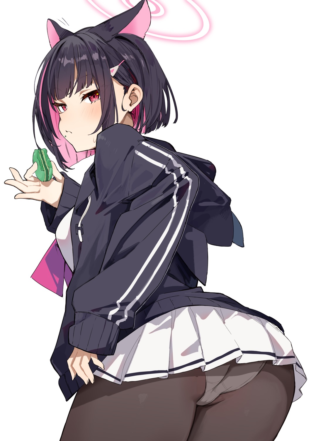 simao (x x36131422) blue archive kyouyama kazusa animal ears ass halo nekomimi pantsu pantyhose ...